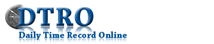 DTRO - Daily Time Record Online